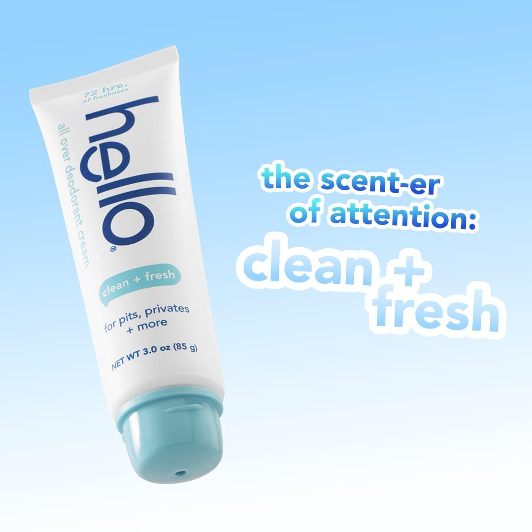 All Over Clean & Fresh Deodorant Cream | Aluminum-Free | 72 Hours of ...