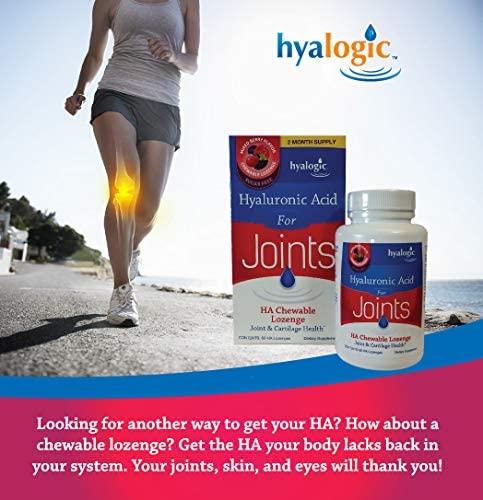 Hyalogic Hyaluronic Acid Chewables 120mg - Berry Flavored - Joint ...
