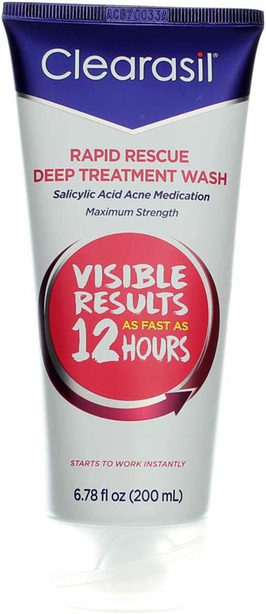 Clearasil Rapid Rescue Deep Treatment Wash 6.78 fl oz - Fast Acne ...