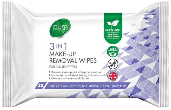PURE WIPES 3 IN 1 MAKE UP REMOVER | Buy Now with Express International ...