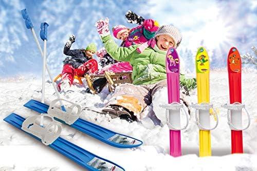 Jamara 460387-Snow Play Cross-Country Ski Poles 60cm - Aerodynamic ...