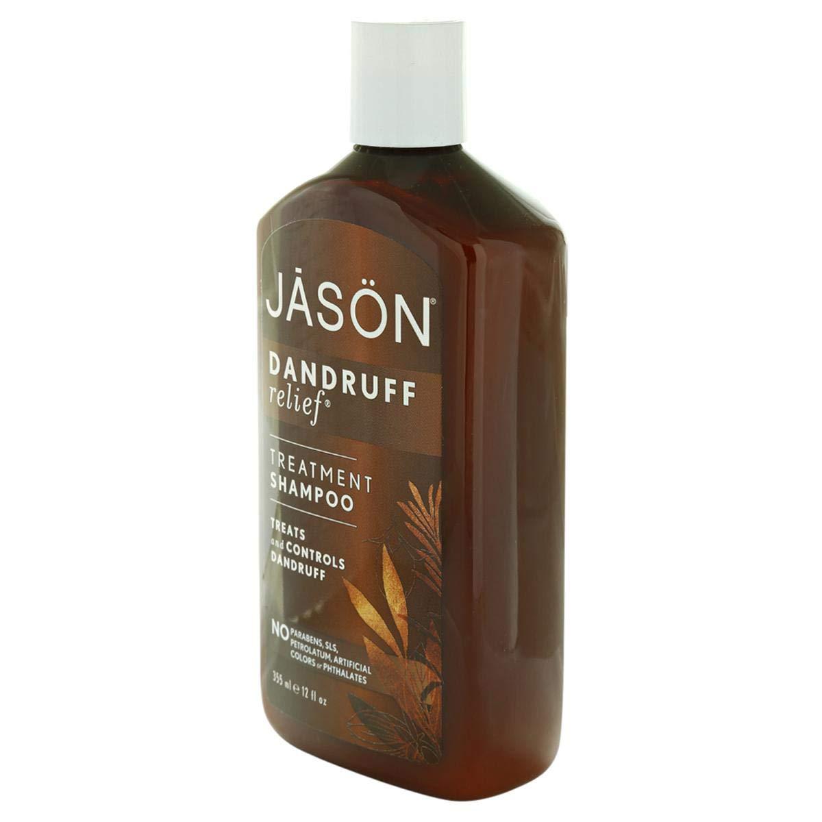Jason Natural Dandruff Relief Shampoo 12 oz - Effective Scalp Care ...
