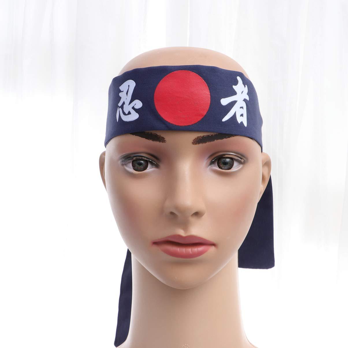 Uonlytech Sushi Chef Headband - Japanese Style Hair Band for Karate ...