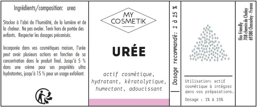 MY COSMETIK - Urea - Gentle exfoliant - Moisturizing keratolytic ...