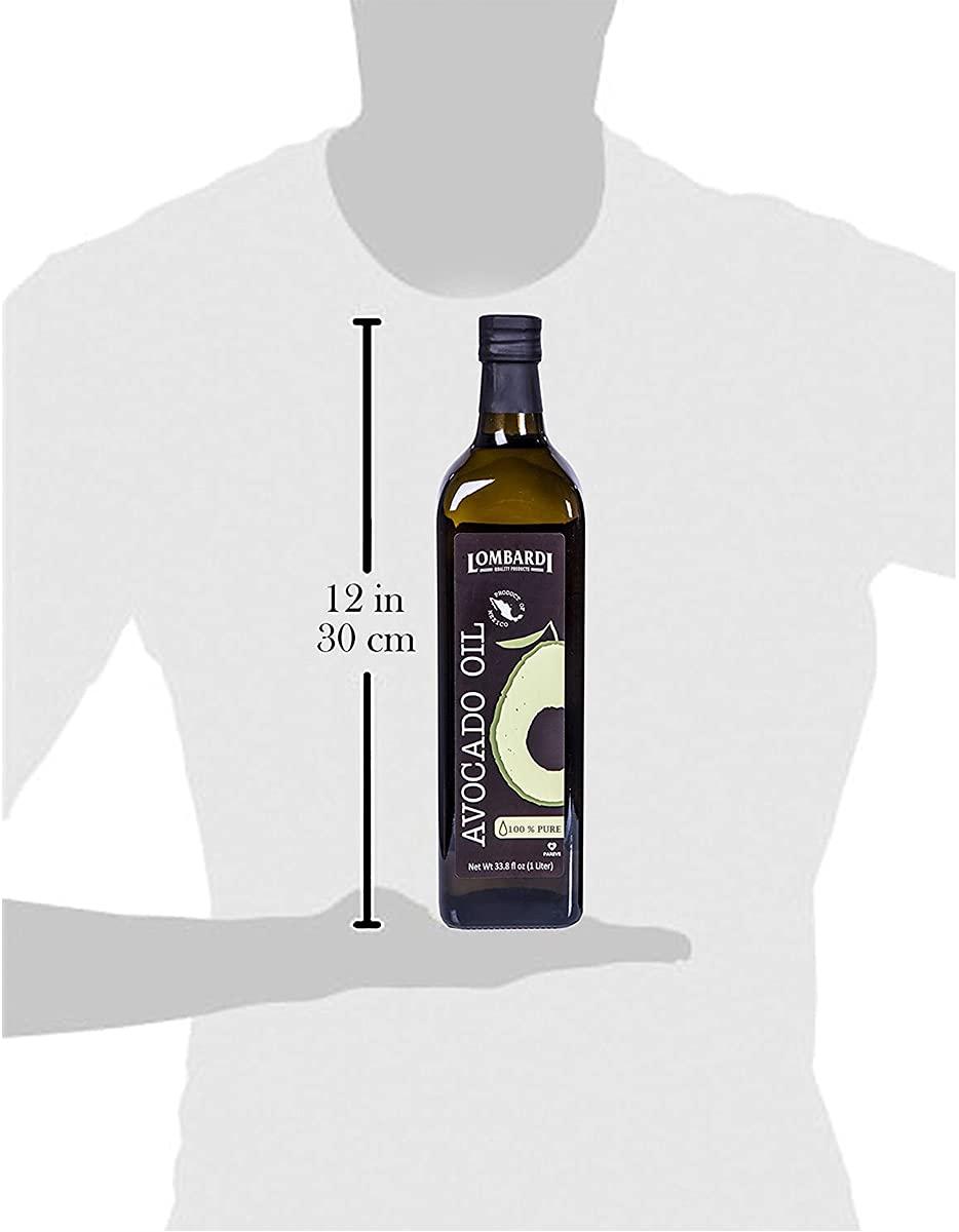 Lombardi 100% Pure Avocado Oil 2 Pack - 67.6 fl oz (2 x 33.8 fl oz ...