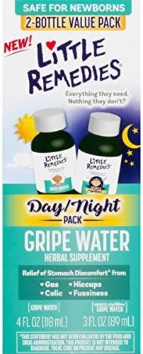 Little Remedies Gripe Water 2 Pack - Day 4oz & Night 3oz - Safe for ...