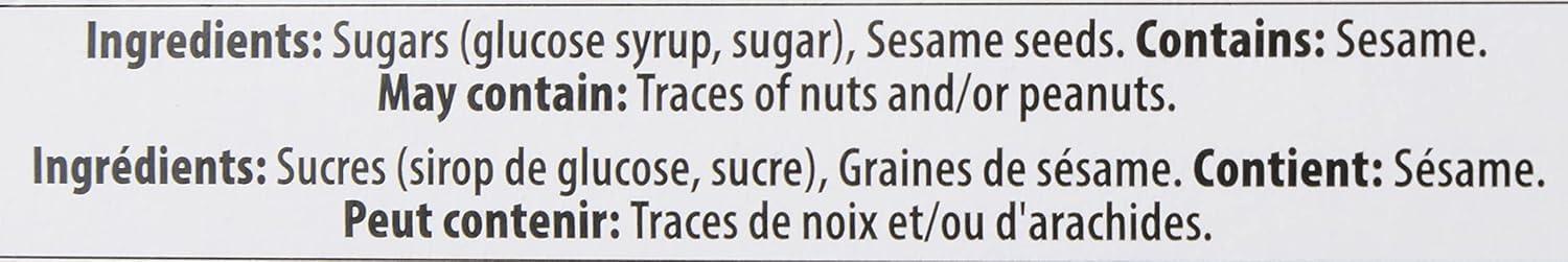 Sesame Snaps Classic 24 Pack 720g - Nut-Free High Protein Snack Bars ...