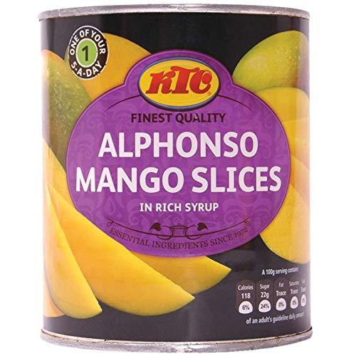 KTC Alphonso Mango Slices in Rich Syrup - 850g | Premium Quality ...