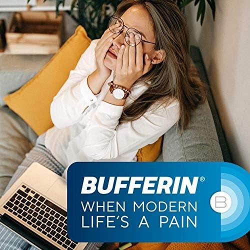 Bufferin Aspirin Pain Reliever/Fever Reducer Coated Tablets 325mg 130 Count