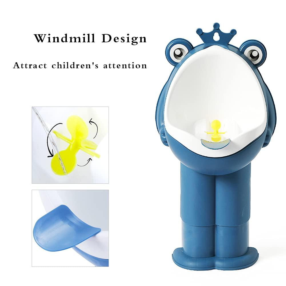 Kids Frog Pee Training Potty Urinal | Wall-Mounted Boys' Toilet | Deep ...