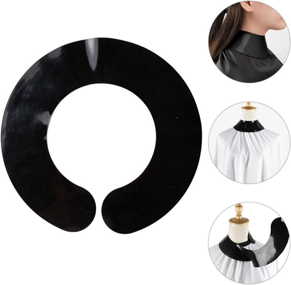 Lurrose Neck Strips Salon Hair Cutting Collar - Silicone Rubber Neck ...