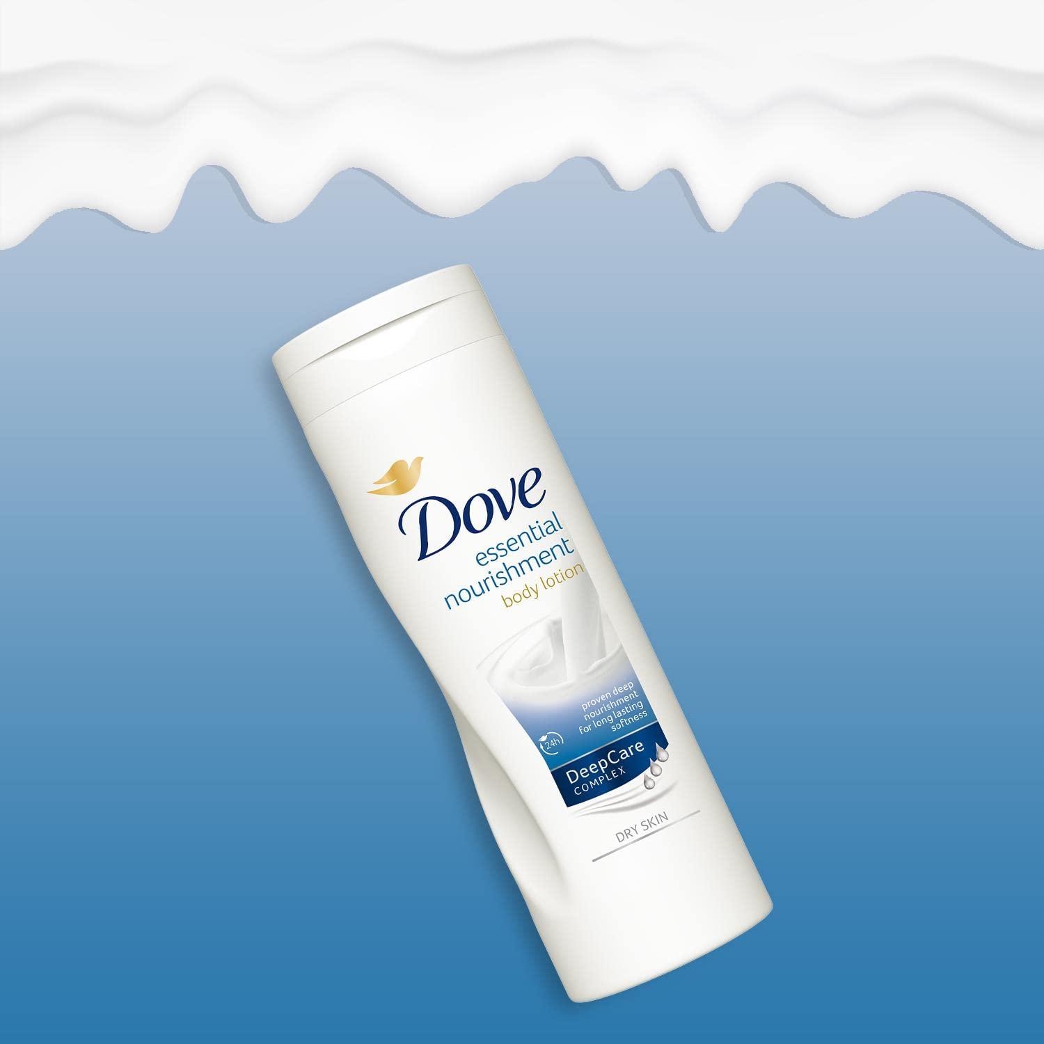 Dove Essential Nourishment Body Lotion 250ml - Pack of 3 | Moisturizing ...