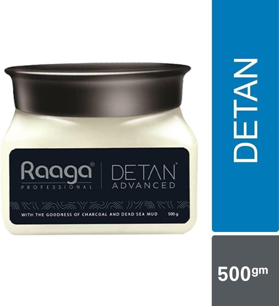 Raaga Professional Detan Advanced Charcoal Mask 17.6 Oz - For All Skin ...