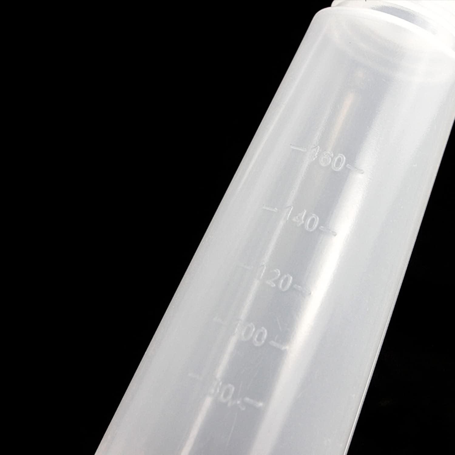 2-Pack 120ml Salon Hair Color Measuring Applicator Bottles ...