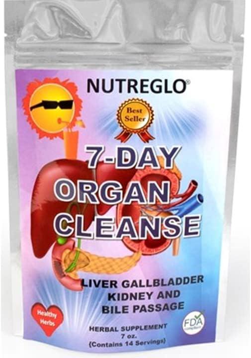 NUTREGLO 7 Day Organ Cleanse - Detoxify Your Body with Our Natural ...