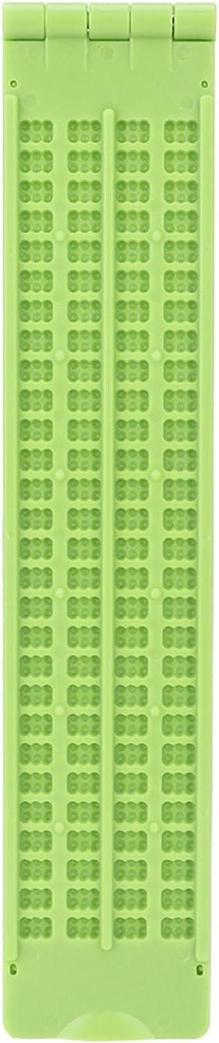 Portable Plastic 4 Lines 28 Cells Braille Writing Slate and Stylus ...