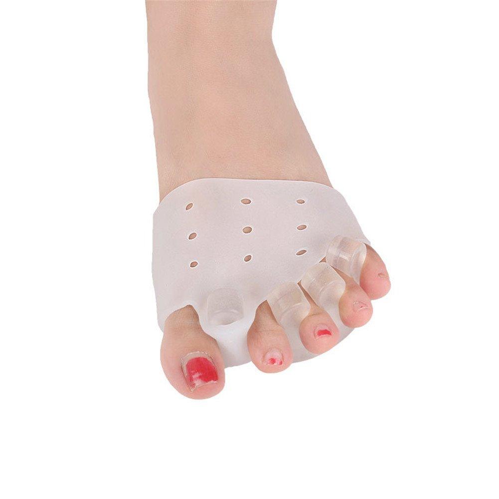 Toe Spreader Silicone Gel Separator Set - Hallux Valgus Correction for ...