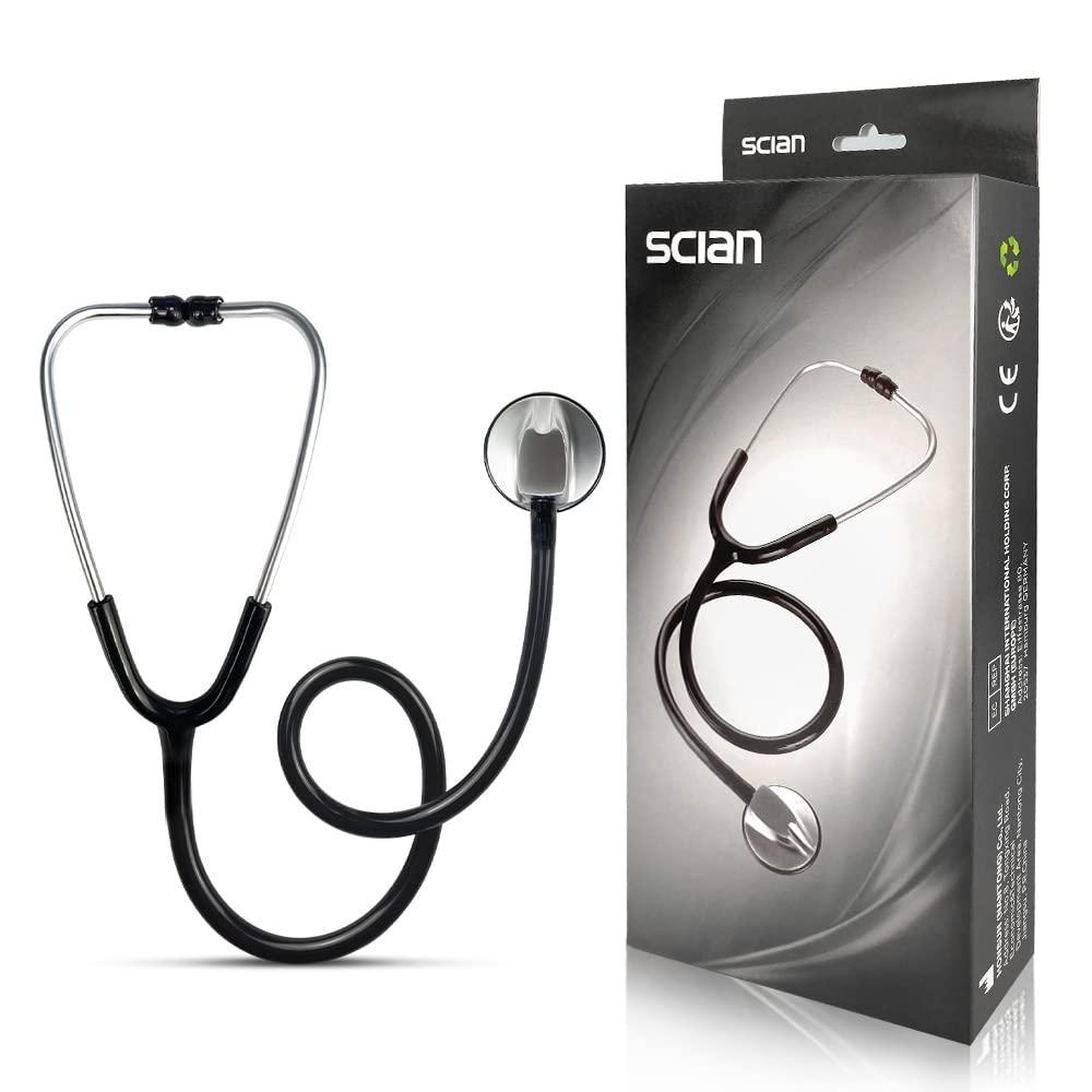 Scian Deluxe Single Head Stethoscope for Nurses - Ideal for Medical Use ...