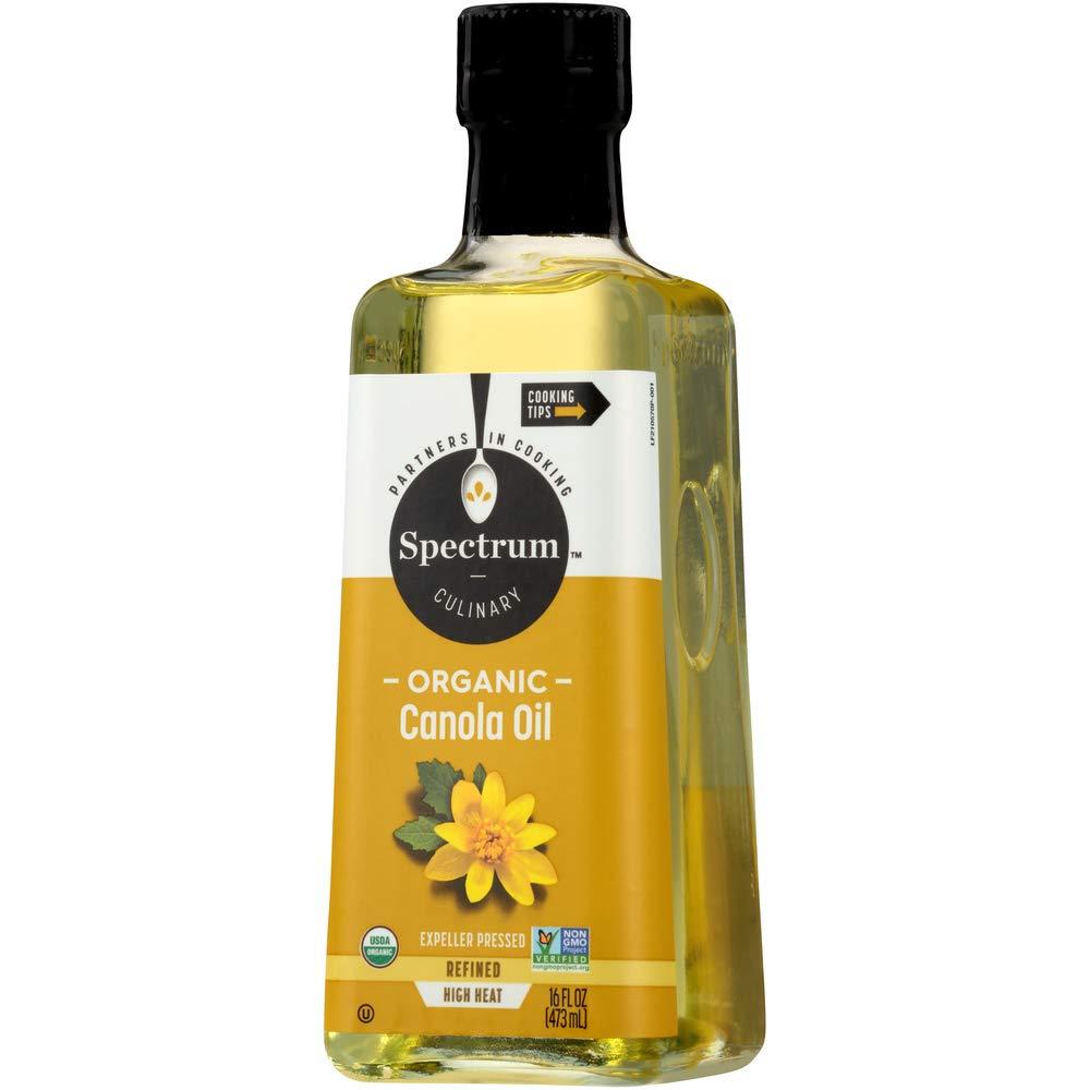 Spectrum Culinary Organic Canola Oil 16 fl. oz. - Pure & Natural ...