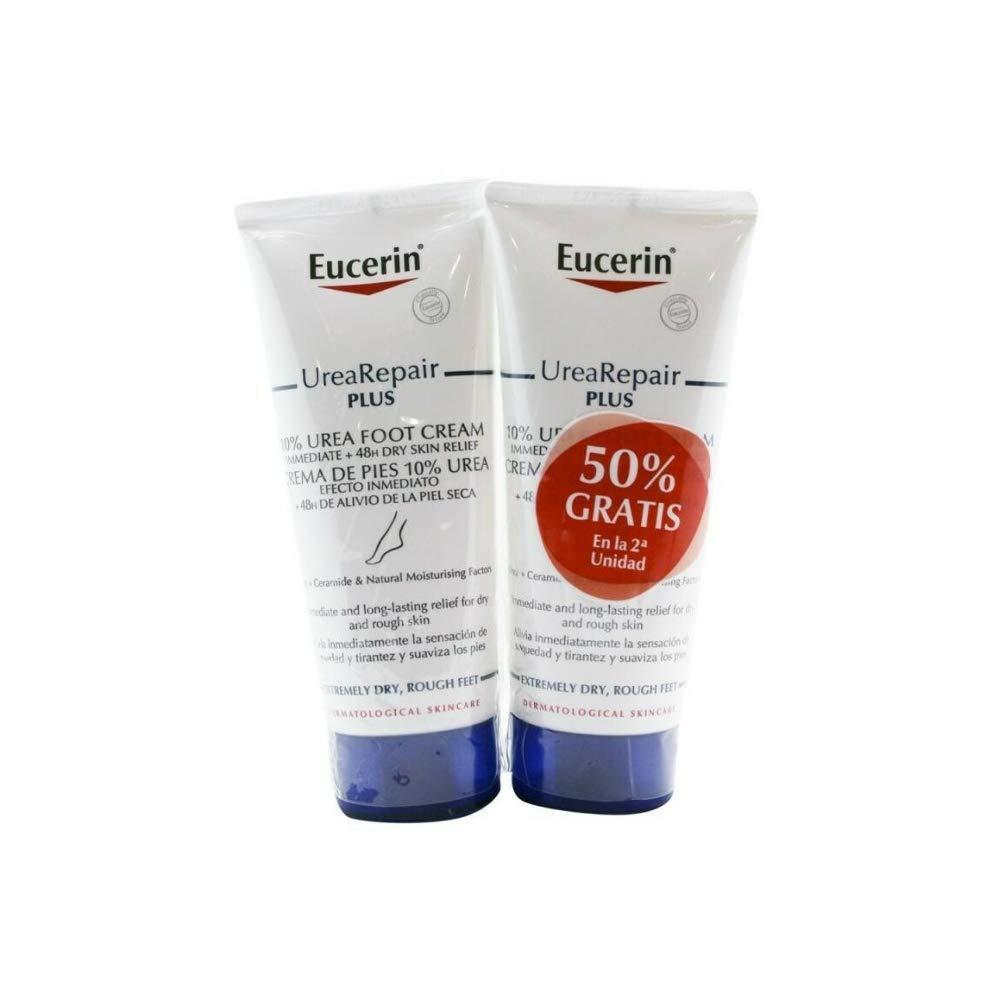 Eucerin Urea Repair Plus Cream for Feet - 2 x 100 ml (200 ml ...