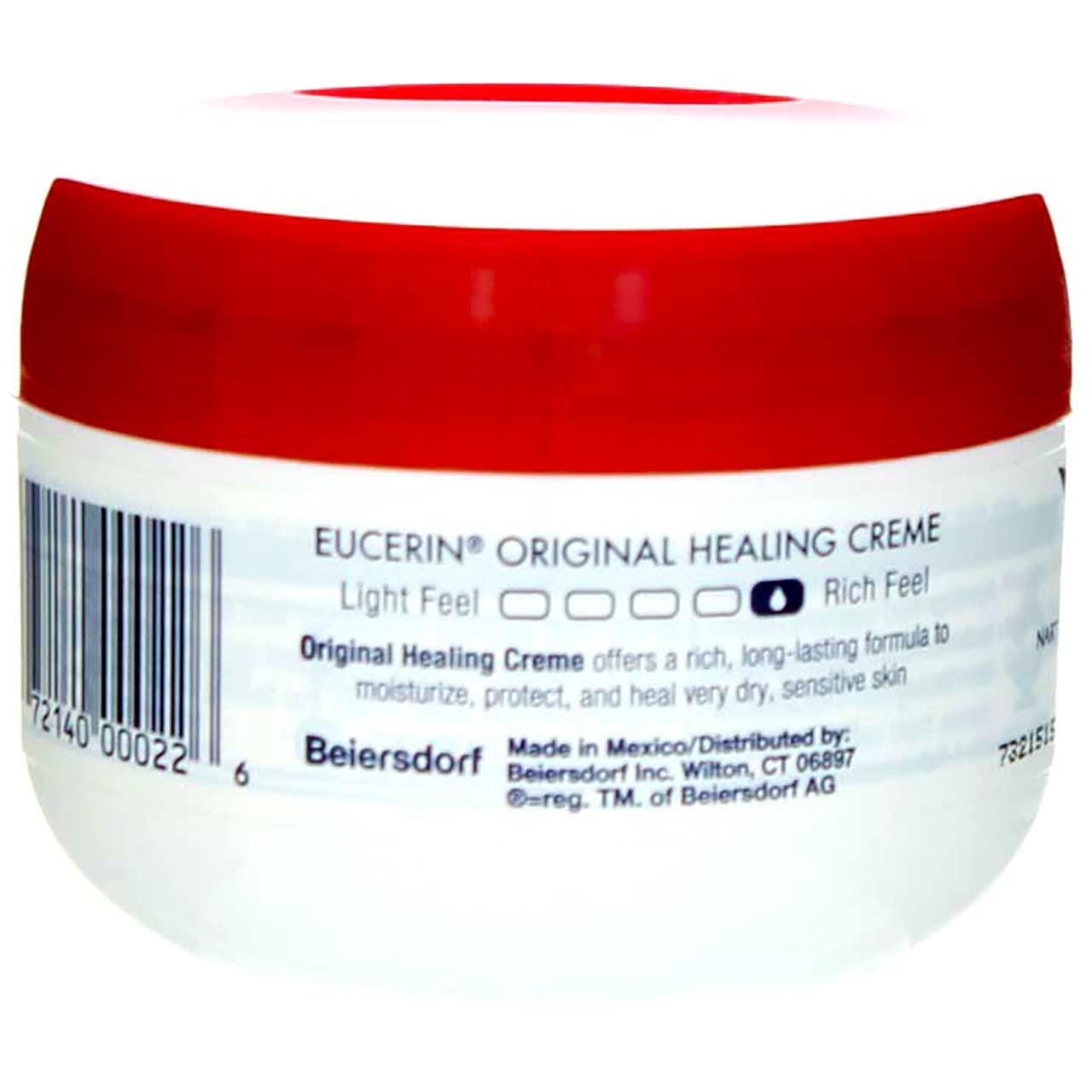 Eucerin Original Healing Rich Feel Creme 4 oz - Intensive Moisturizer ...