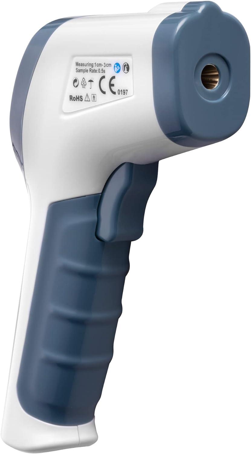 Jazooli Infrared Laser Forehead Thermometer Gun - Contactless Digital ...