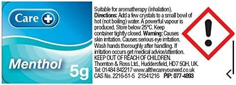 Care Menthol 5g Crystals - Powerful Vapour - 5g (Pack of 1) | Buy Now ...