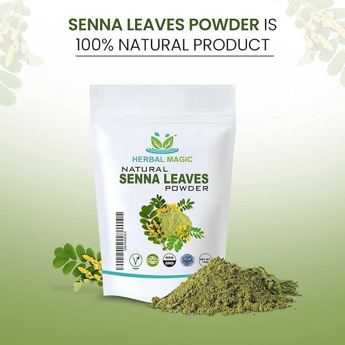 Herbal Magic's Pure & Natural Senna Leaves Powder-Also Known As-East ...