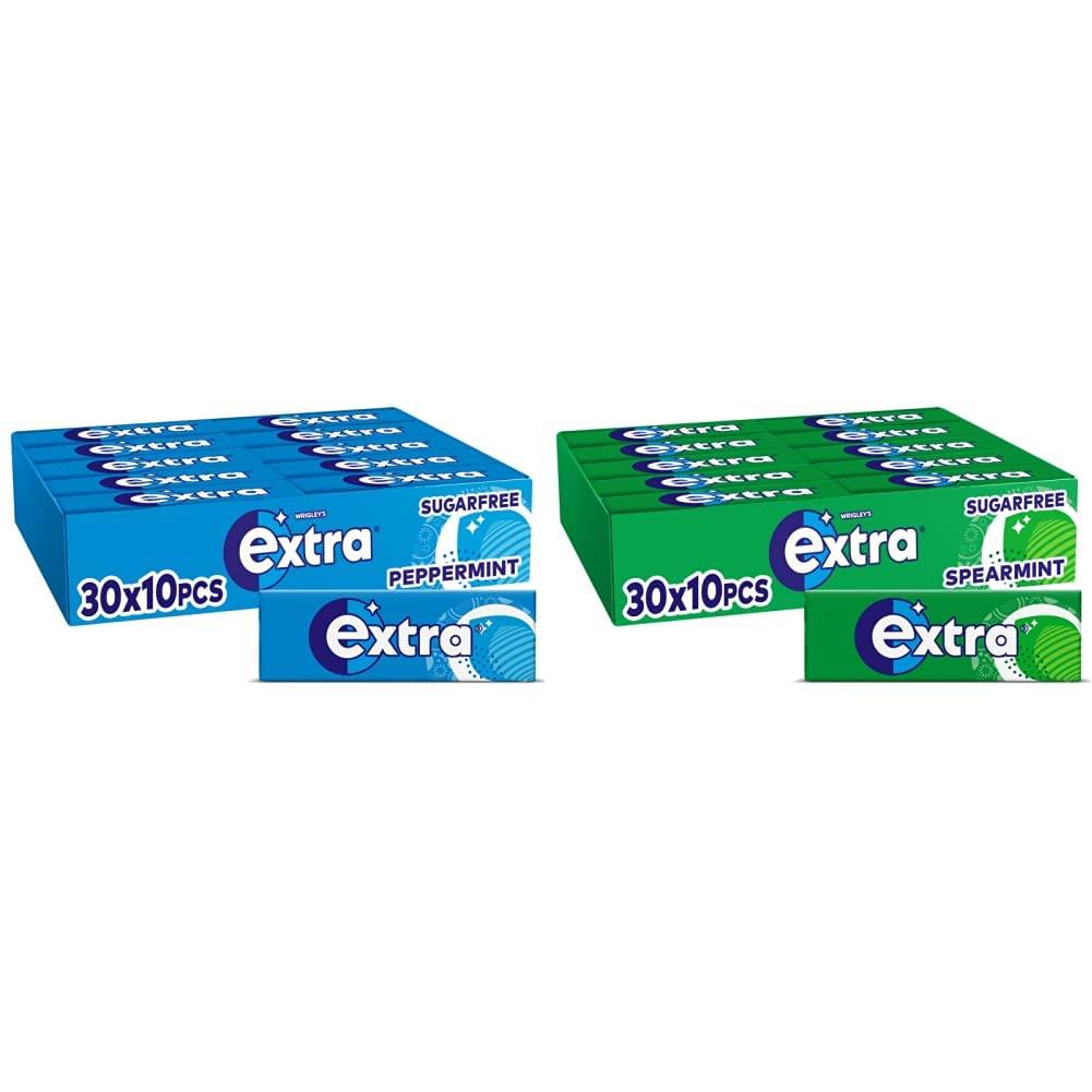 Extra Chewing Gum Sugar Free Peppermint Flavour Chewing Gum Bulk 30 ...