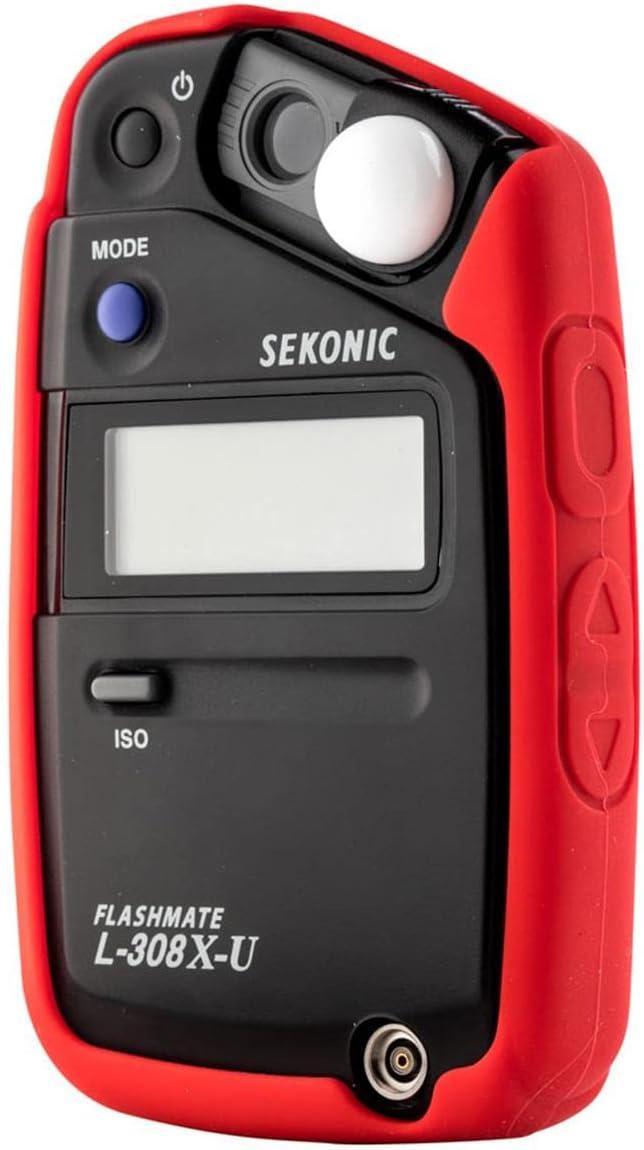 Sekonic L-308 Series Light Meter Grip (Red) | Lightweight and Ergonomic ...