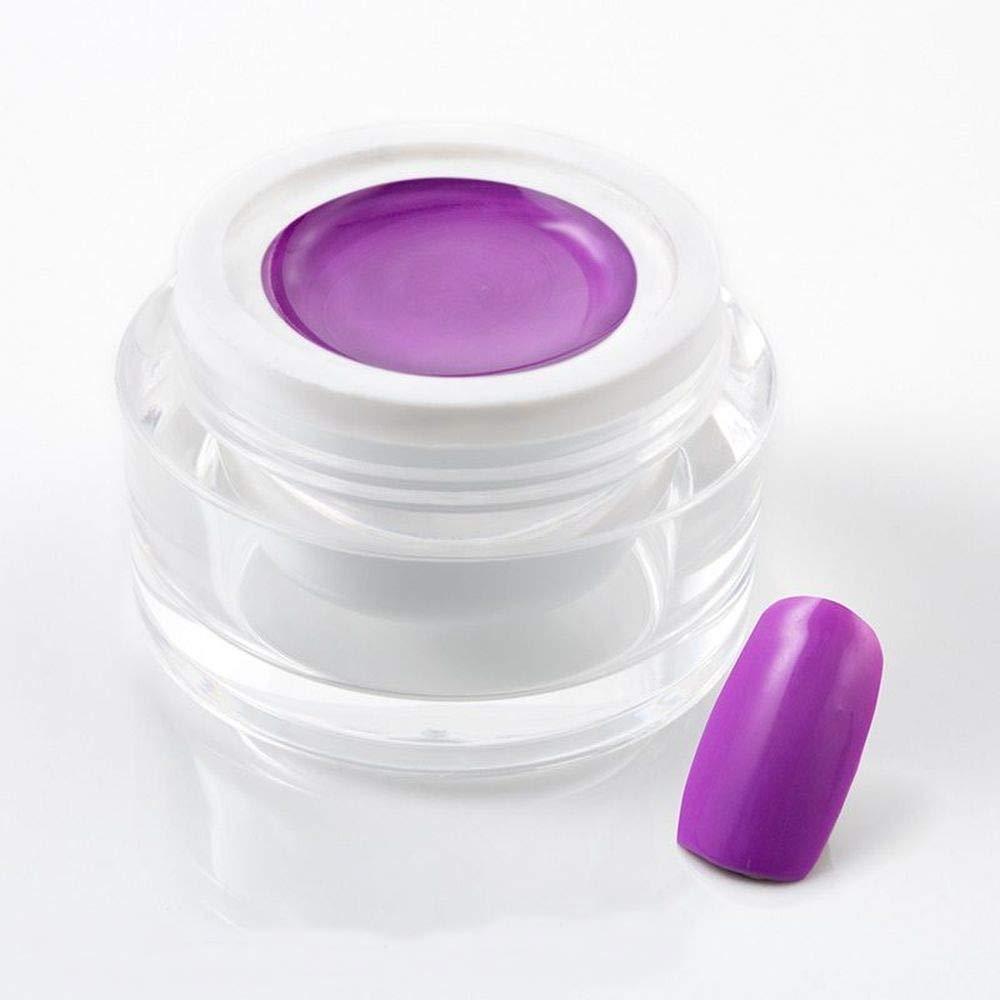 5 ml Exclusive Neon Pastel Purple UV Color Gel - Premium Pastel Gel for ...