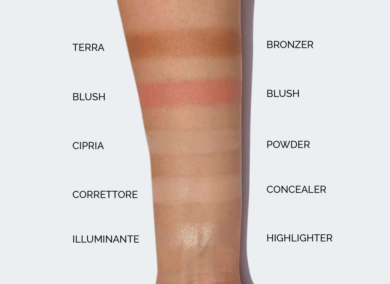 Pupa Contouring Bronzer Palette Never Without - 4-in-1 Face Kit for ...