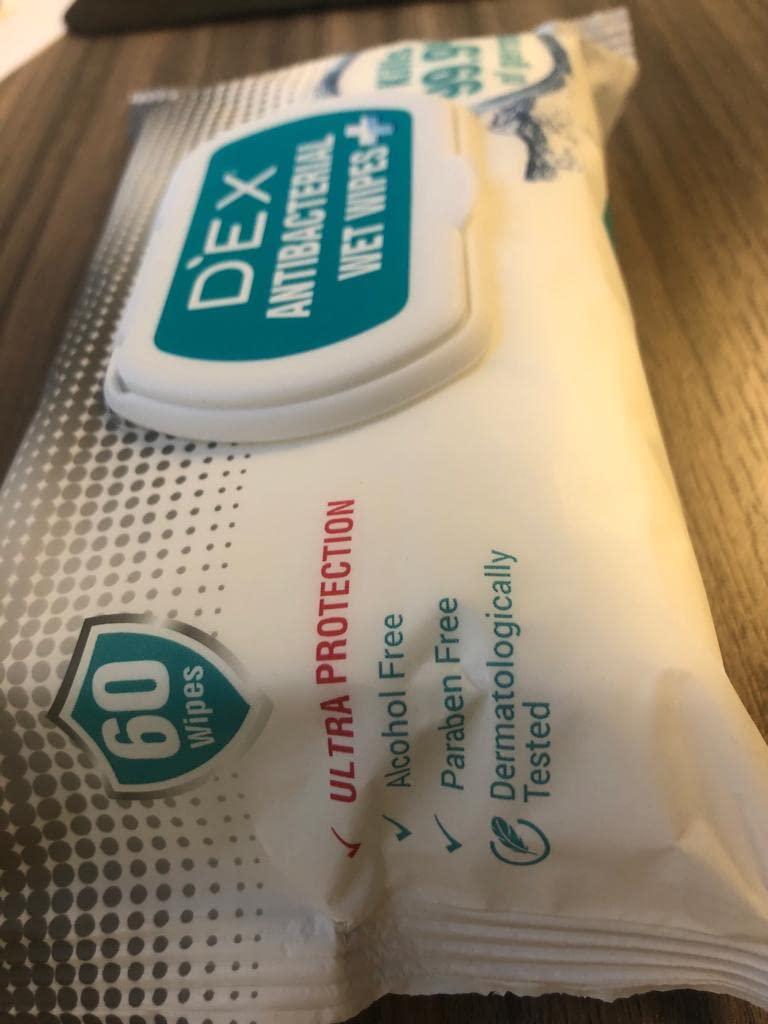 DEX Antibacterial Hand Sanitizing Wipes - Keep Your Hands Clean and ...