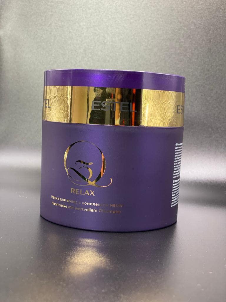 ESTEL Professional Hair Mask with Q3 RELAX Oil Complex 300ml - Nourishing Treatment for Smooth ...