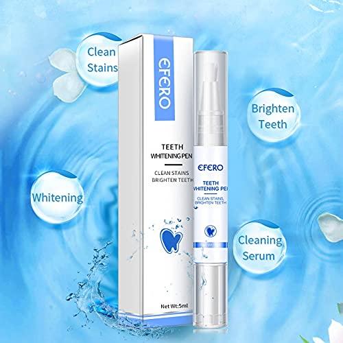 EFERO Teeth Whitening Essence & Pen Set - Removes Stains, Whitens Teeth ...