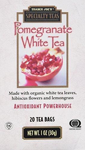 Pomegranate White Tea - 40 Tea Bags (2 Pack) | Fresh and Delightful ...