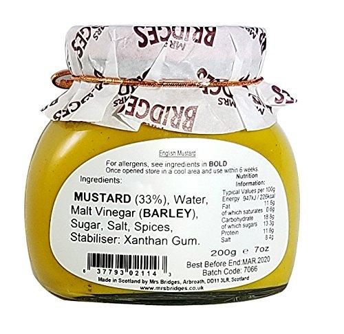Mrs Bridges Traditional English Mustard - 7 oz | Authentic British ...