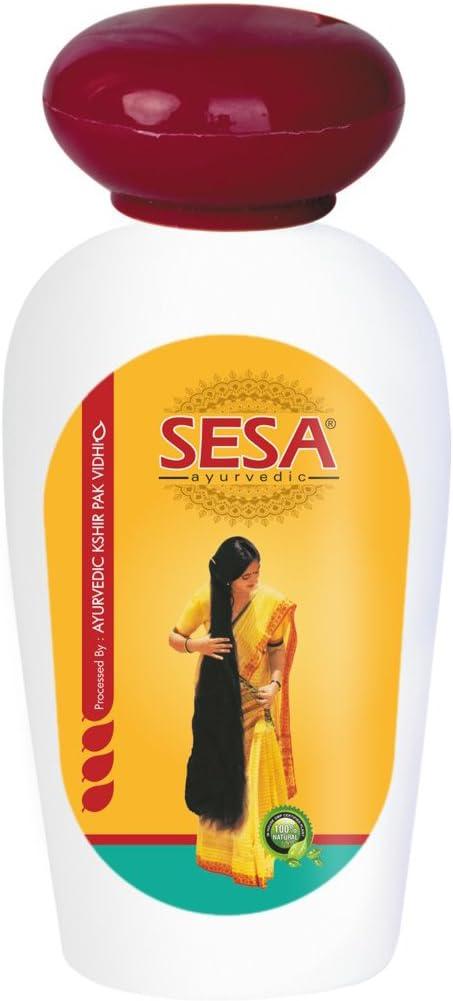 SESA Ayurvedic Hair Growth Oil 100ml - Reduces Hair Fall & Supports ...