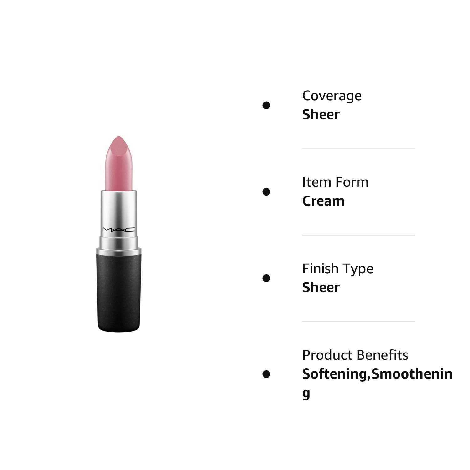 MAC Lustre Lipstick in Syrup - Lightweight Sheer Coverage for a ...