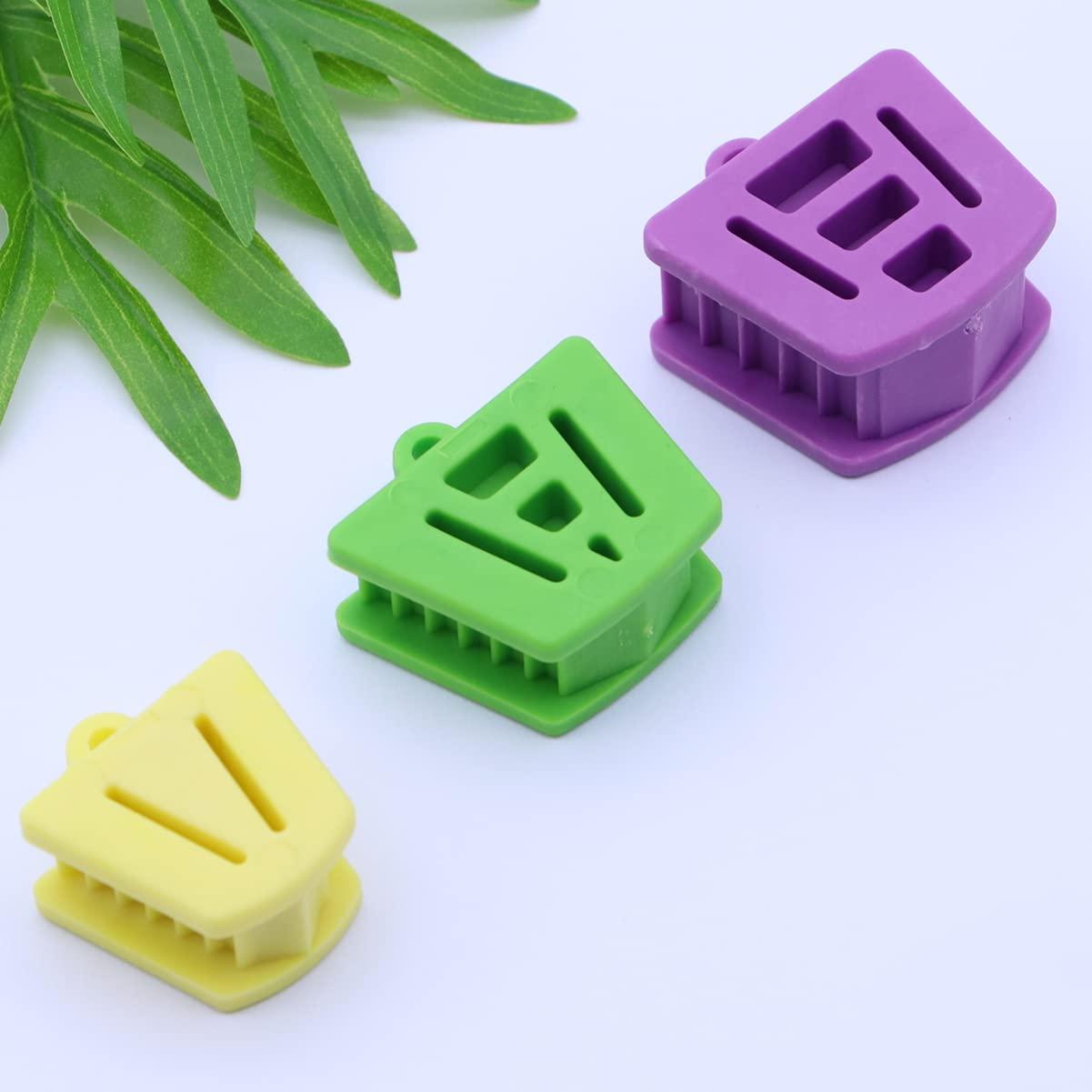 Artibetter AR Dental Mouth Care 3pcs Silicone Bite Blocks - Portable ...