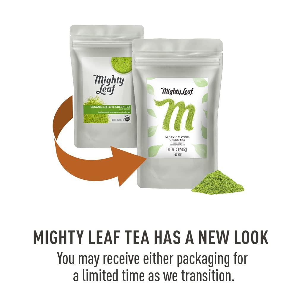 Mighty Leaf Tea Organic Matcha Green Tea Powder - 3oz Bag | 100% ...