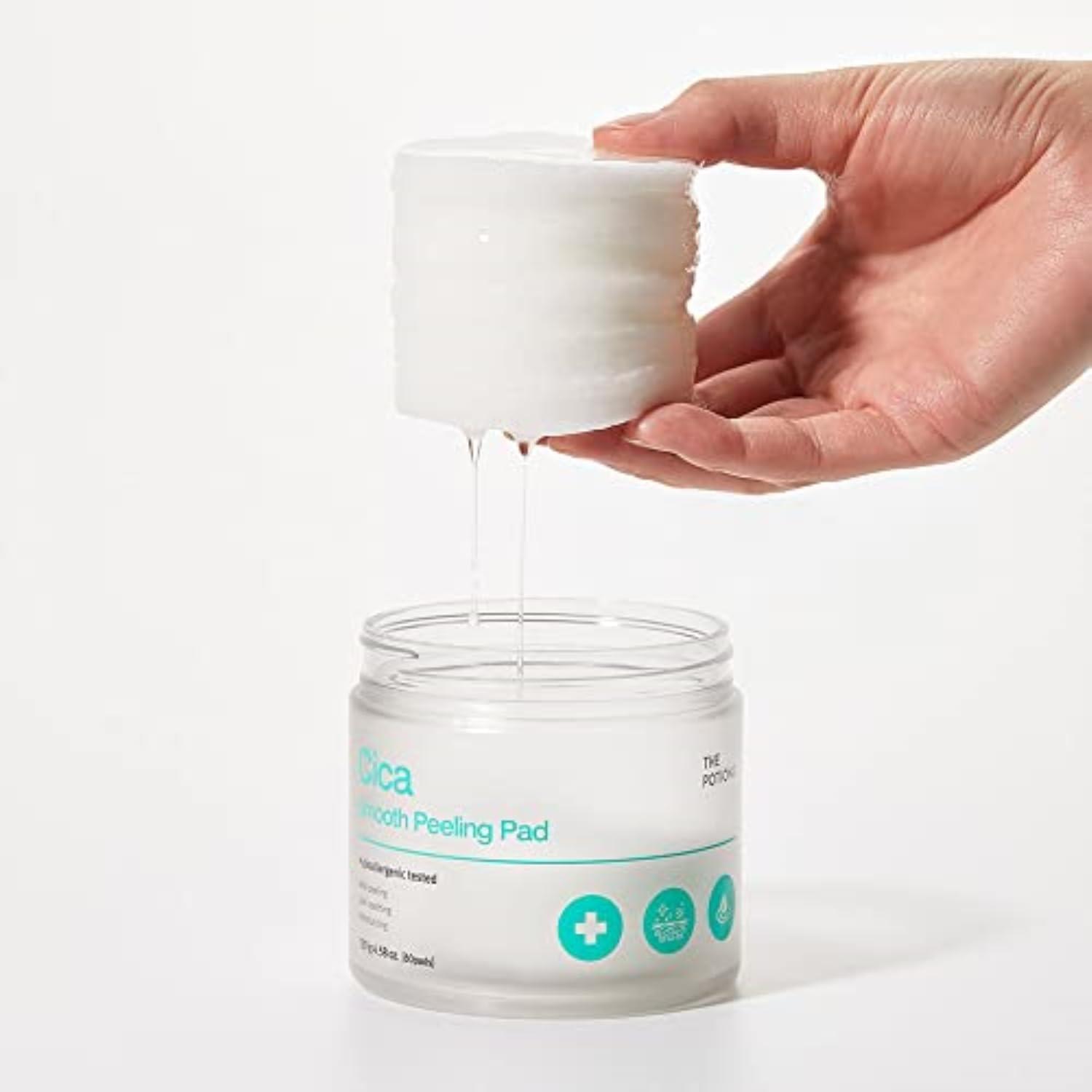 Cica Smooth Peeling Pads for Acne-Prone Skin | Calming & Balancing ...