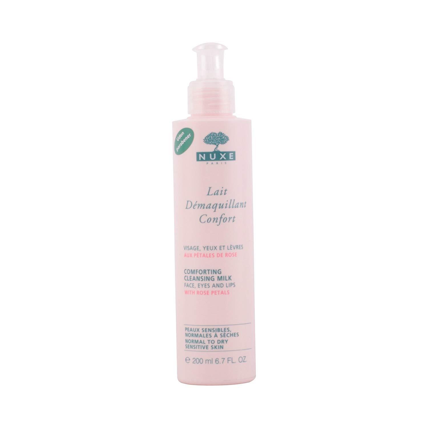 Nuxe Comforting Cleansing Milk With Rose Petals 200ml - Gentle Cleanser for Sensitive Skin | Buy ...