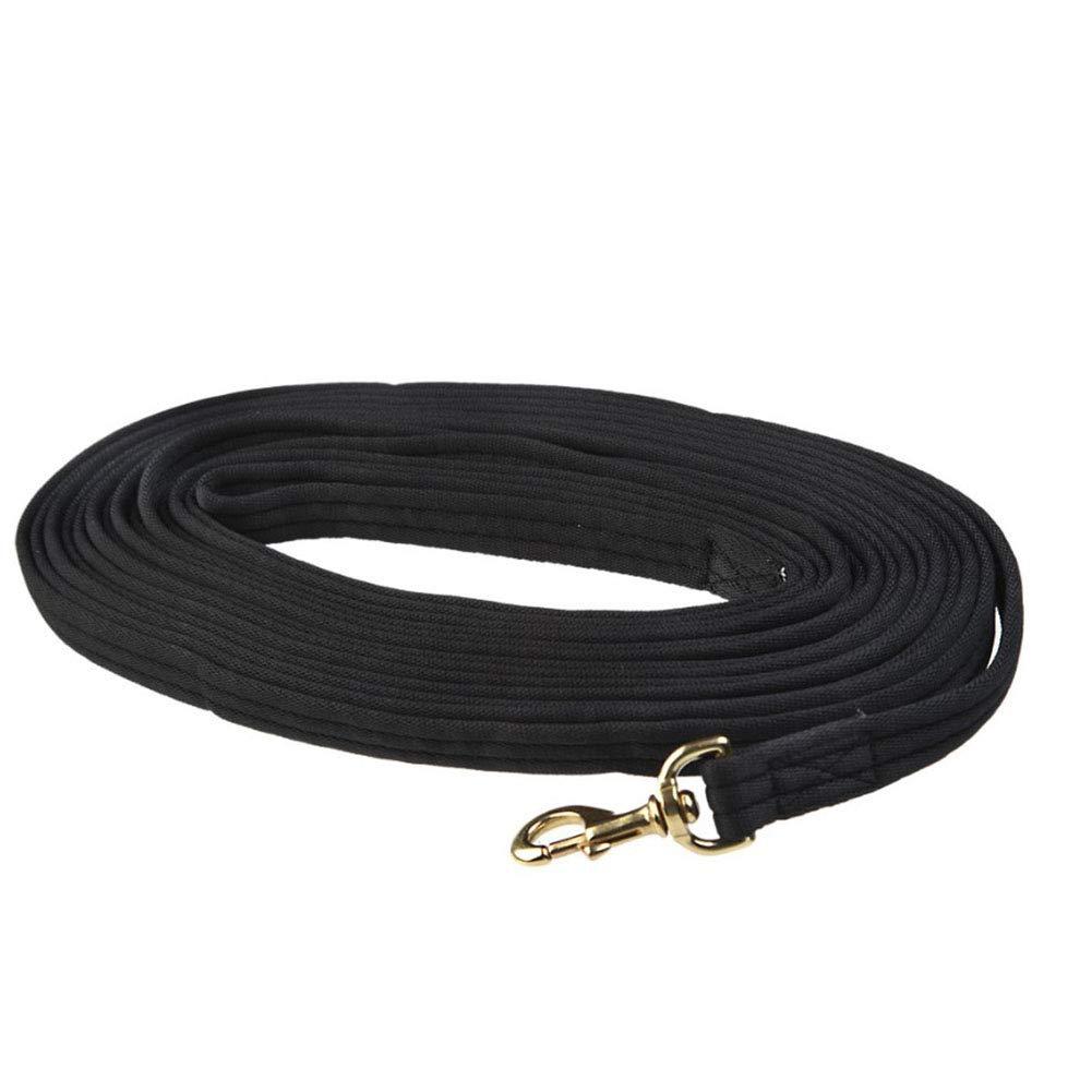 Centaur 35ft Black Padded Lunge Line - Premium Quality Training ...