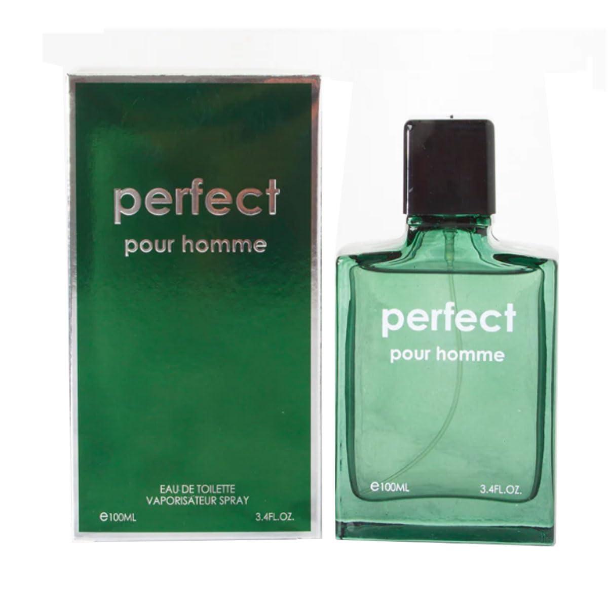 Perfect Pour Homme Men Perfume 3.4 Fl Oz Eau De Parfum Vaporisateur ...
