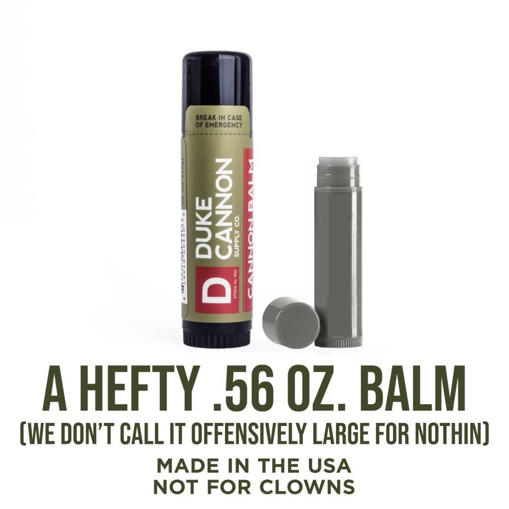 Duke Cannon Tactical Lip Balm SPF 15 - 3 Pack (0.56oz) - Lip Protectant ...