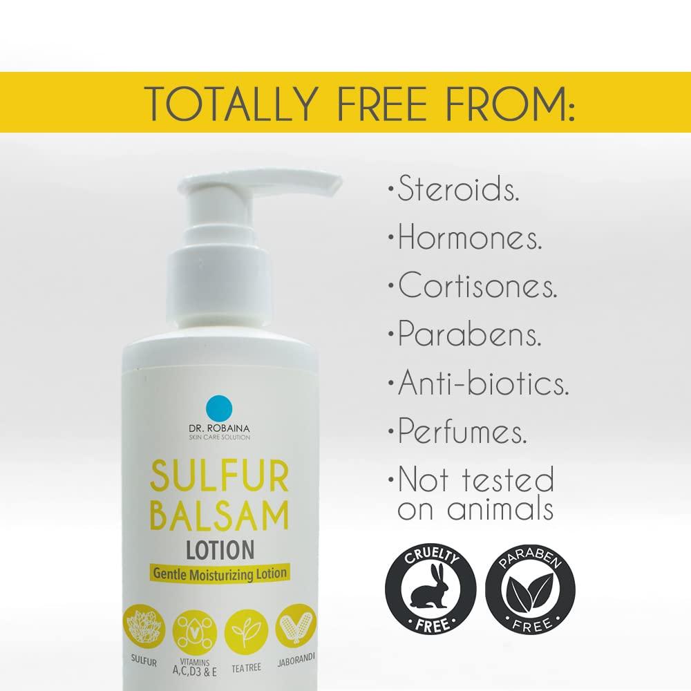 sulfur lotion for skin