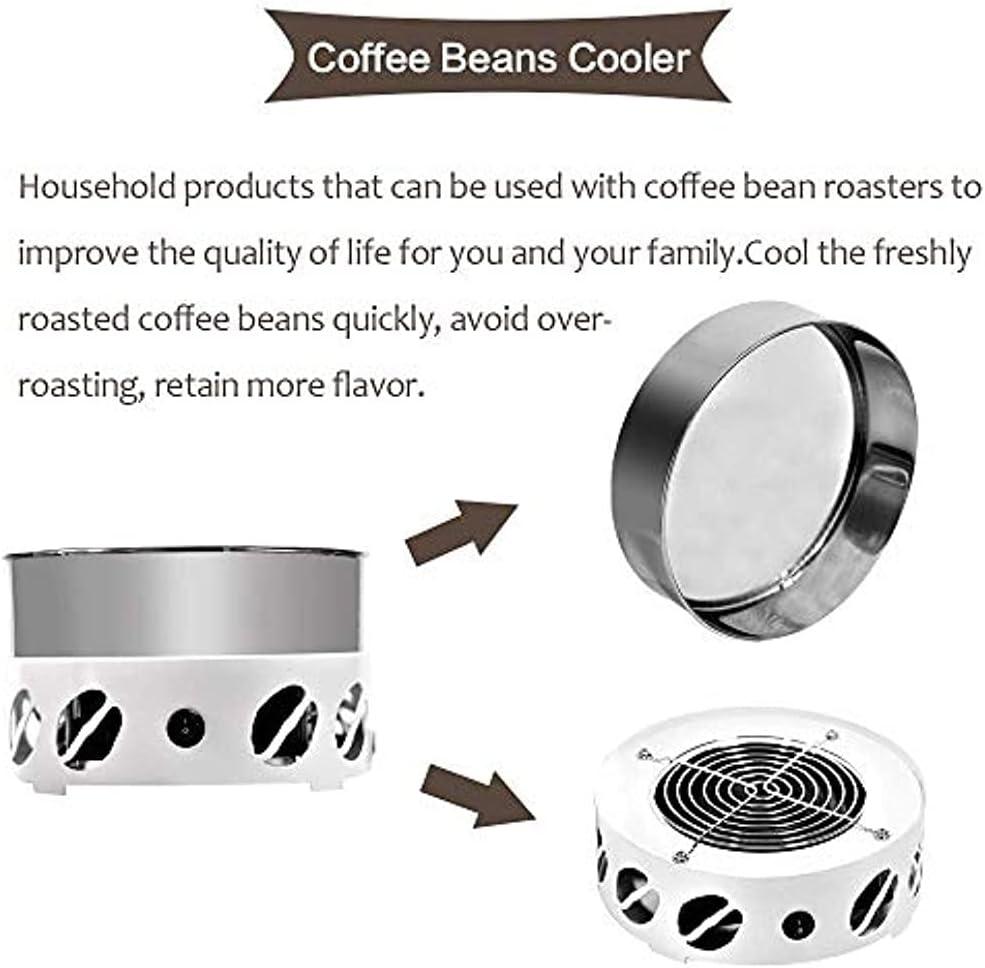 500G Home Coffee Beans Cooler Double Layer Filter Cooling Coffee Beans ...