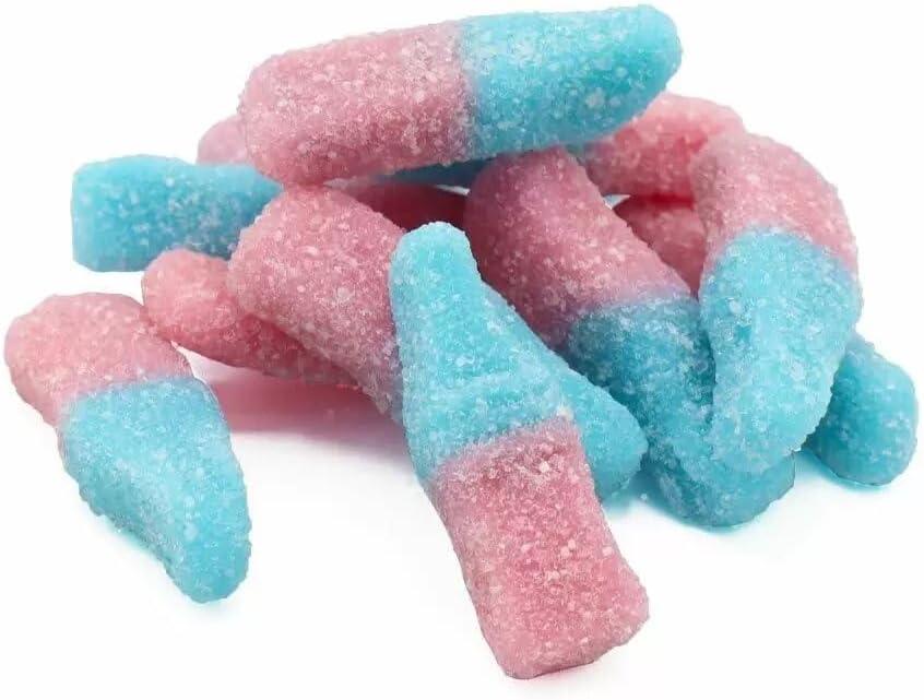 Crazy Candy Factory Sweetshop Fizzy Bubblegum Bottles 1p Tub ...