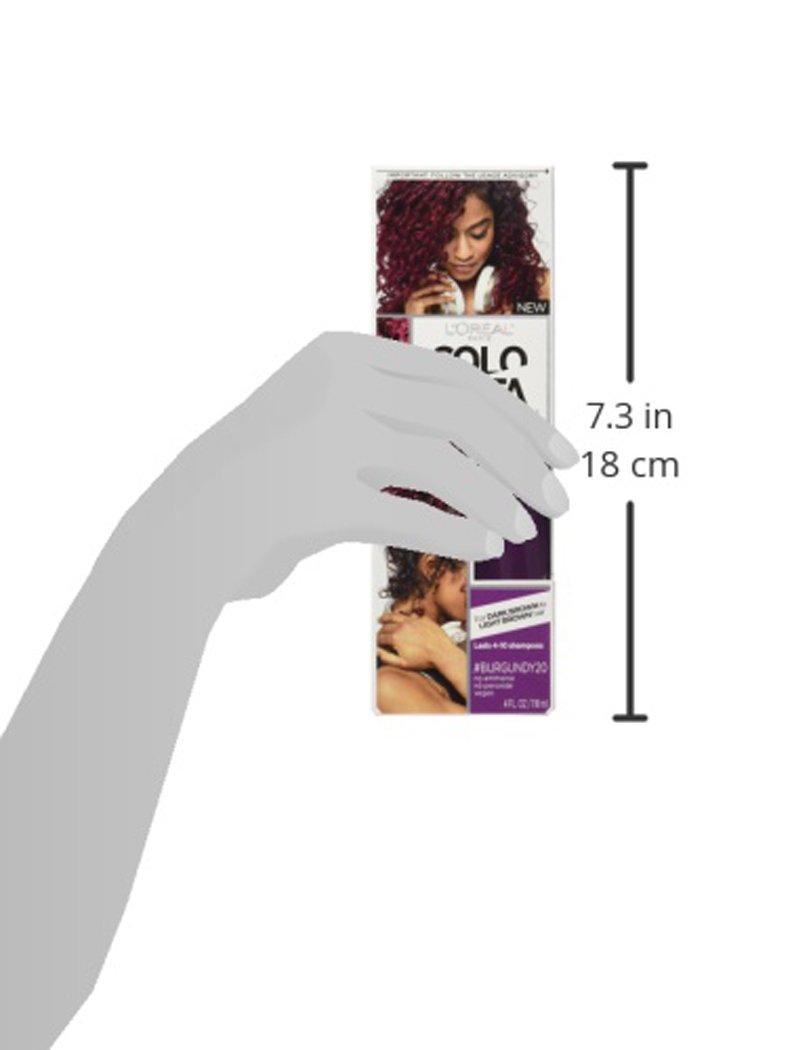 L'Oreal Paris Colorista Burgundy Semi-Permanent Hair Color for ...